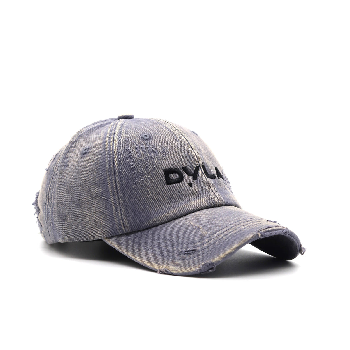 Denim Distressed Cap – ALBINA DYLA