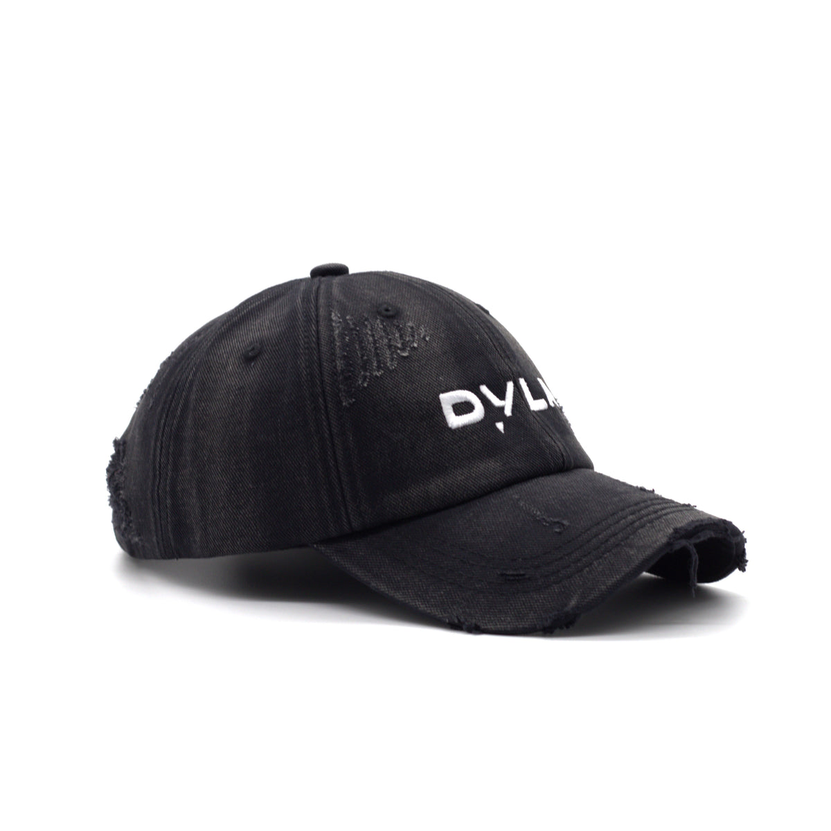 Black Distressed Cap – ALBINA DYLA